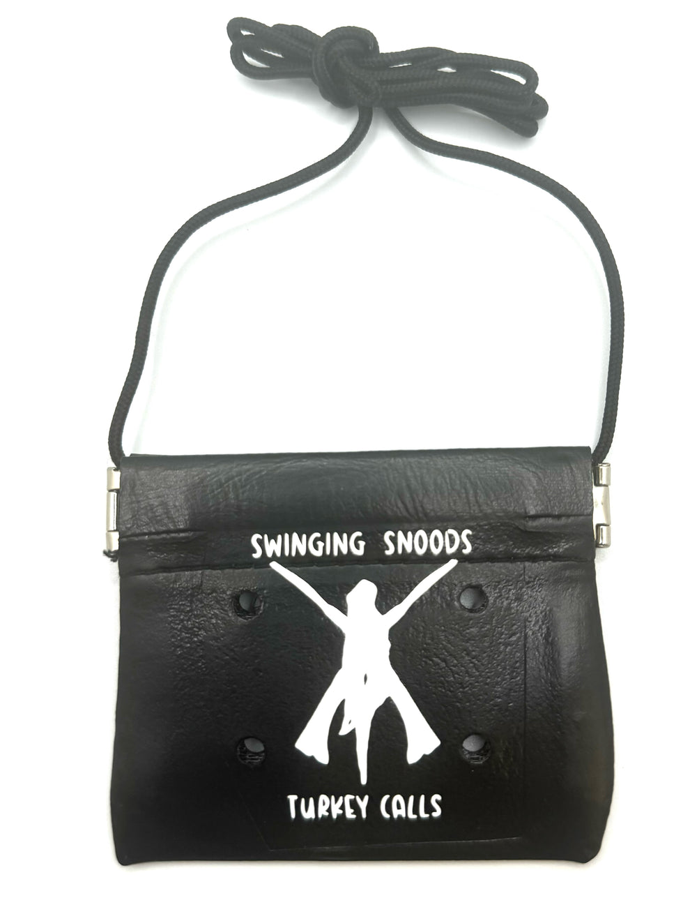 Faux Leather Mouth Call Pouch – Swinging Snoods Turkey Calls, LLC